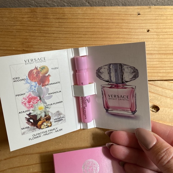 Versace | Makeup | Versace Bright Crystal Dylan Blue Por Femme Sample ...